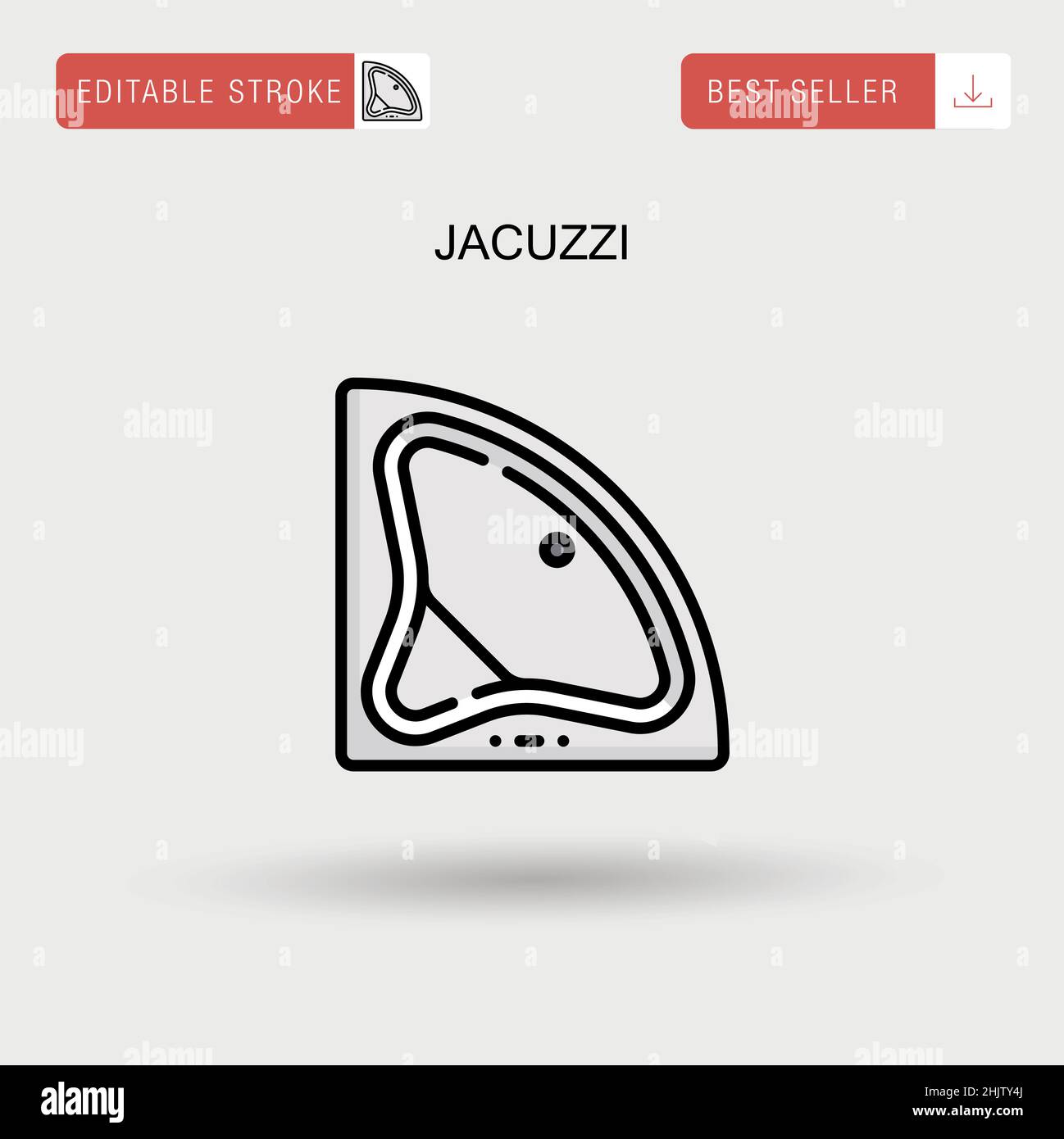 Jacuzzi jet Stock Vector Images - Alamy