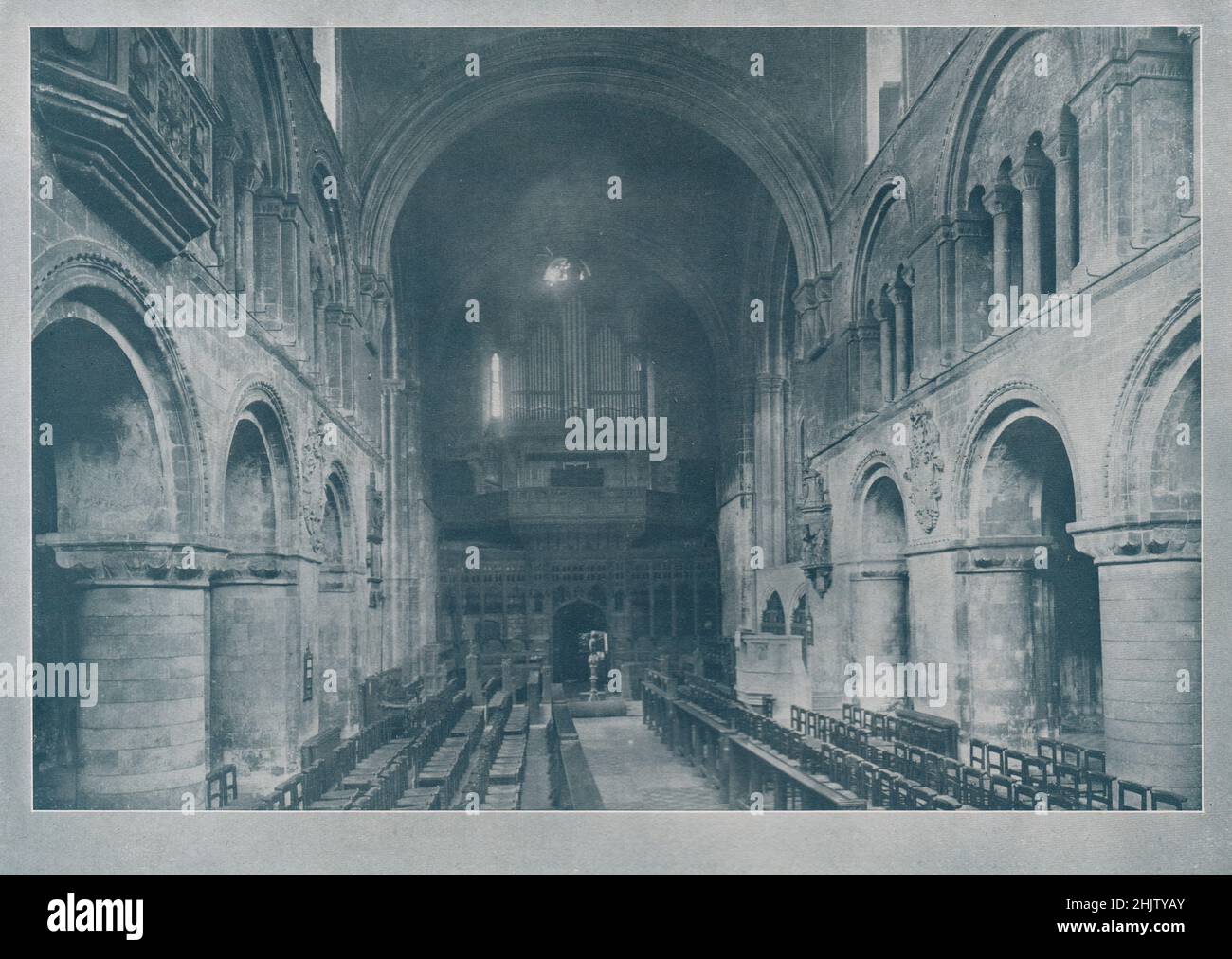 St. Bartholomew's the Great. London (1913 Stock Photo - Alamy
