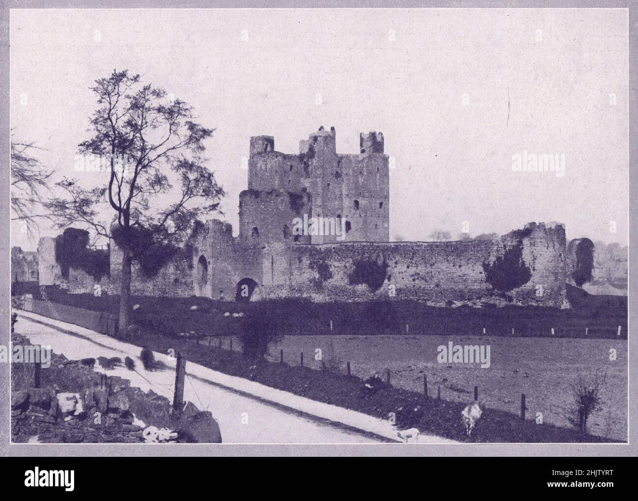 King John's Castle, Trim. County Meath (1913 Stock Photo - Alamy