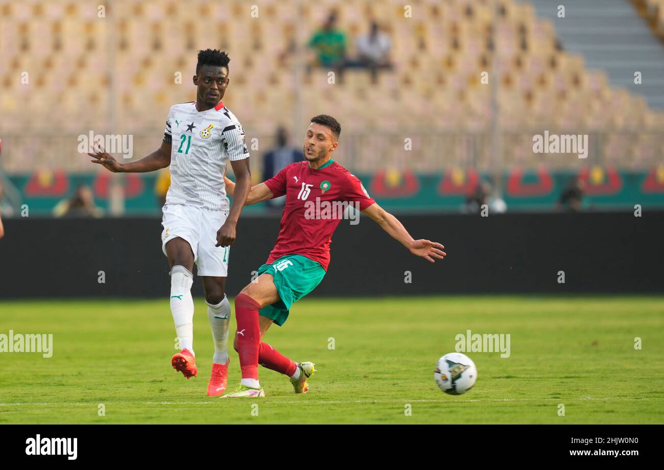 Yaoundé, Cameroon, January, 10, 2022: Iddrisu Baba of Ghana during Ghana vs Morocco- Africa Cup ...