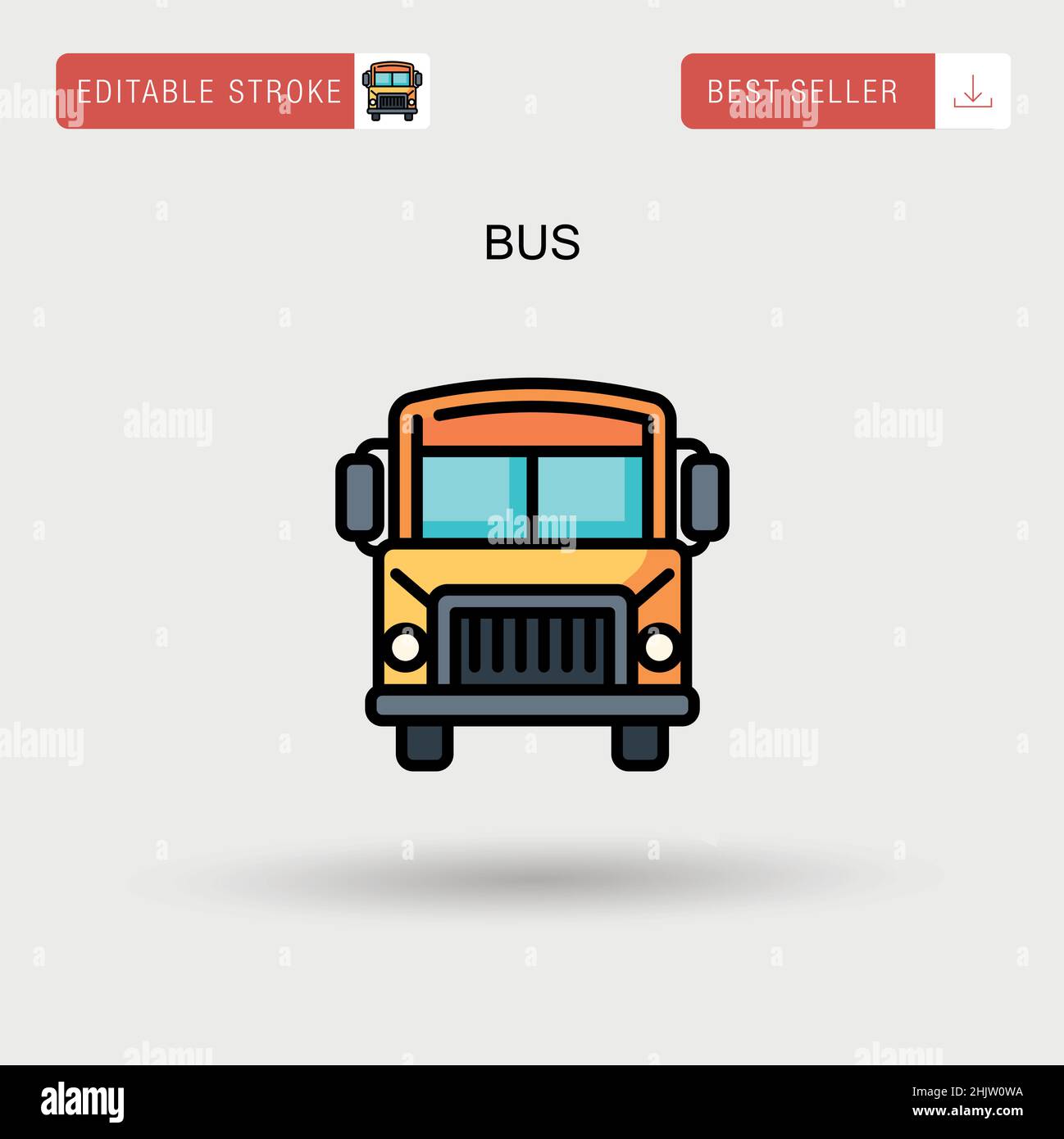 Public bus transportation Stock Vector Images - Alamy