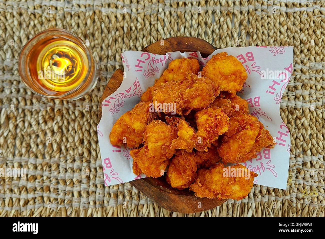 Fried Chicken at Hey Beach Resto, Alam Sutera, Tangerang, Indonesia ...