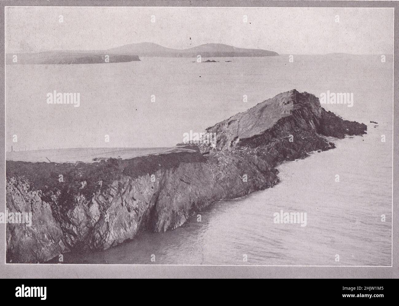 The Ram's Nose, St. Davids. Pembrokeshire (1913 Stock Photo - Alamy