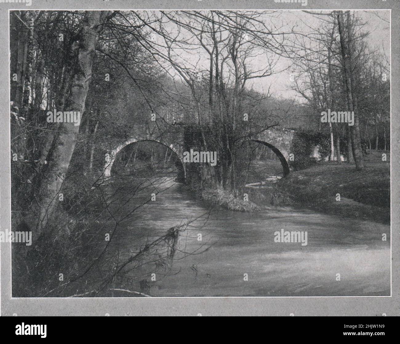 Old Roman Bridge, Meigle. Perthshire (1913 Stock Photo - Alamy