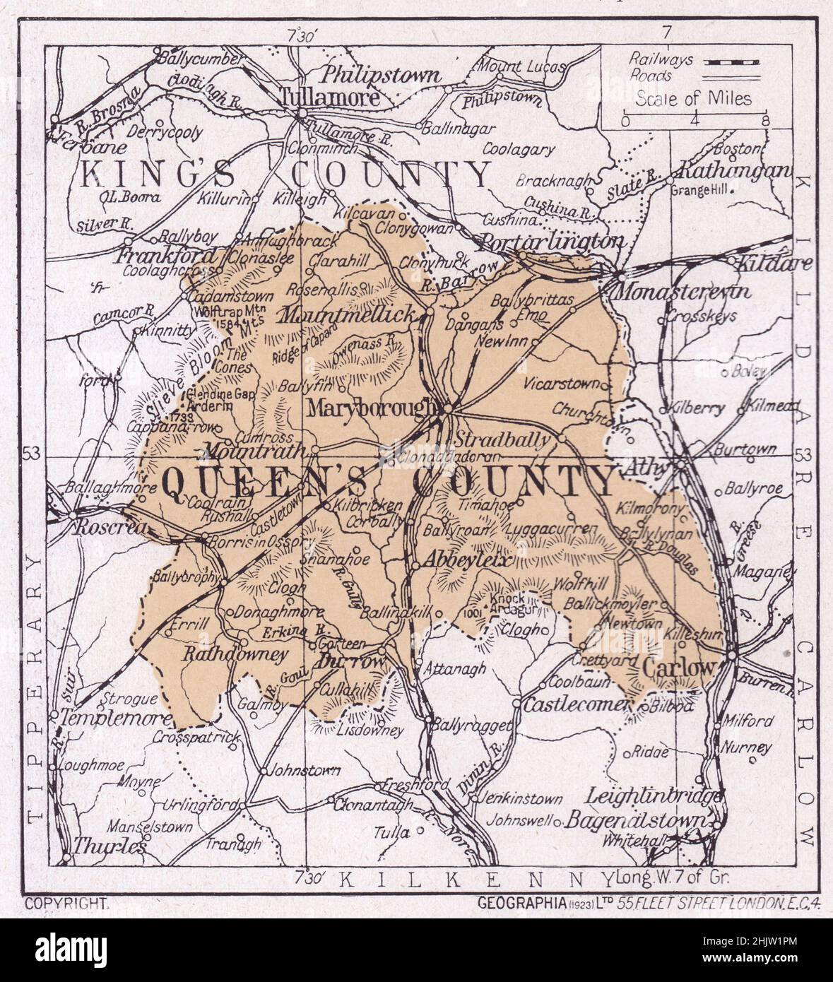 Map of queens hi-res stock photography and images - Alamy