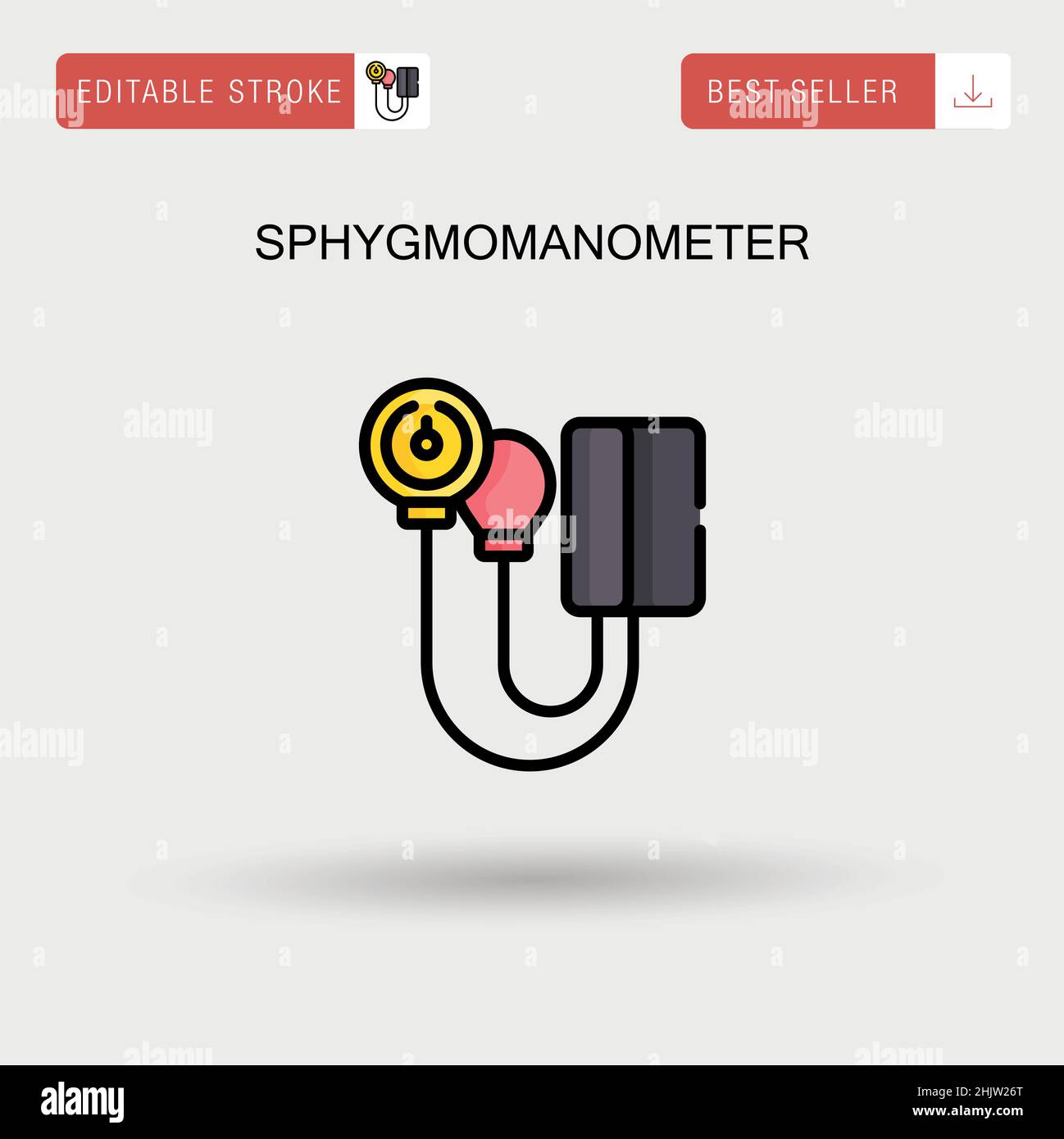 Sphygmomanometer Stock Vector Images - Alamy