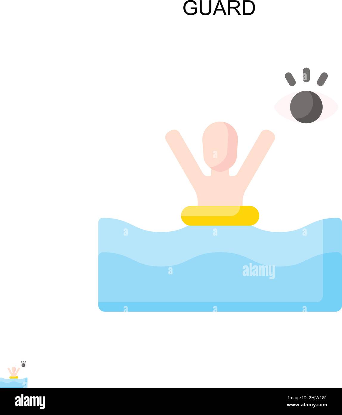 Guard icon hi-res stock photography and images - Alamy