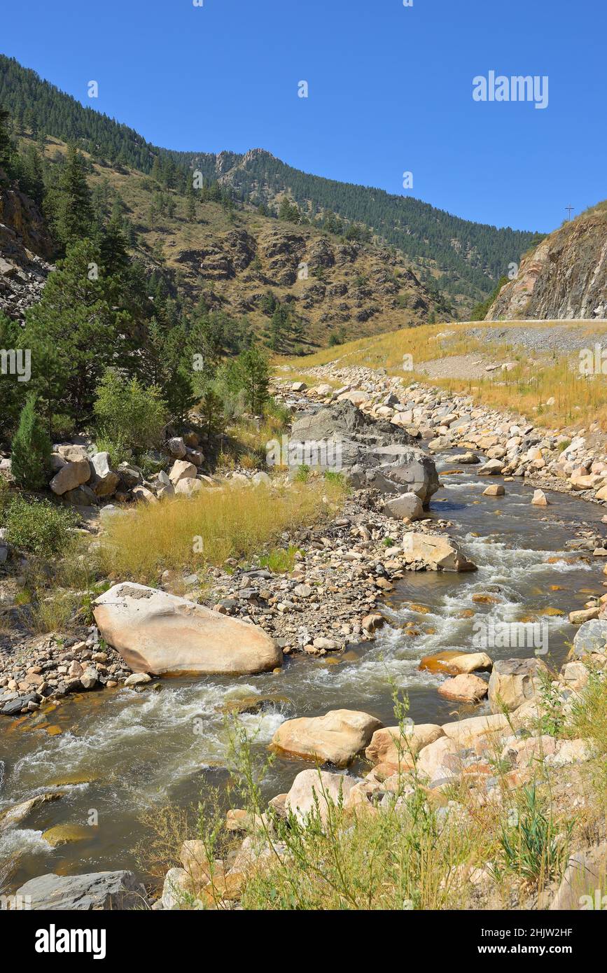 Poudre canyon highway hi-res stock photography and images - Alamy