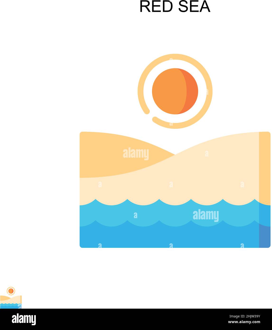 Parting waves Stock Vector Images - Alamy