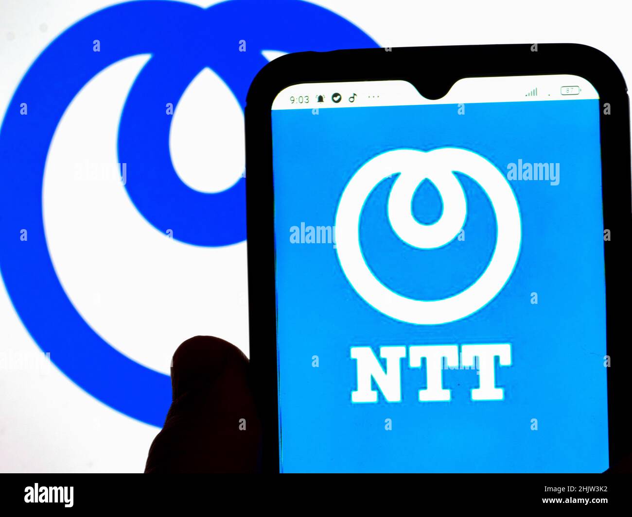 Ntt logo hi-res stock photography and images - Alamy
