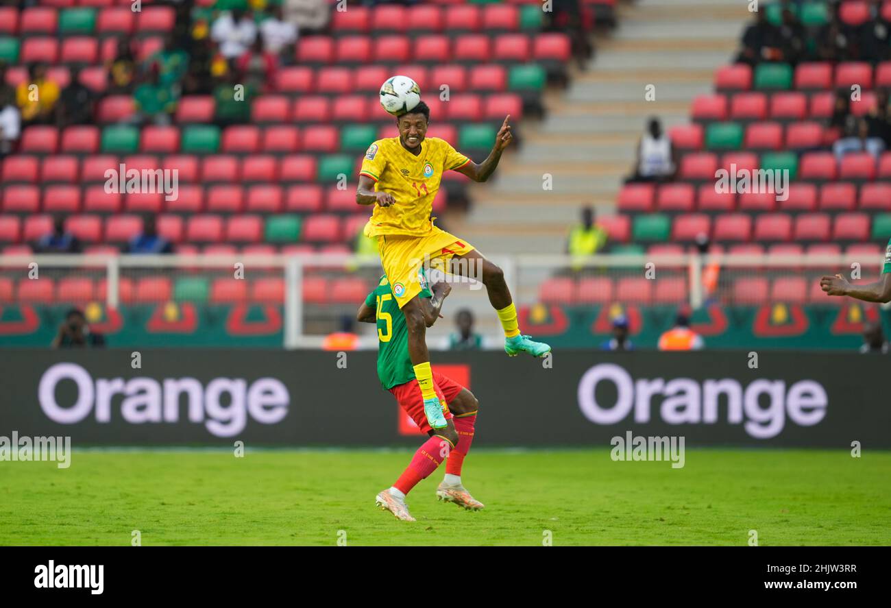 Yaoundé, Cameroon, January, 13, 2022: Amanuel Gebremichael of Ethiopia ...
