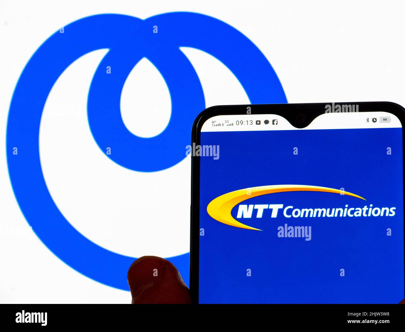 Ntt logo hi-res stock photography and images - Alamy