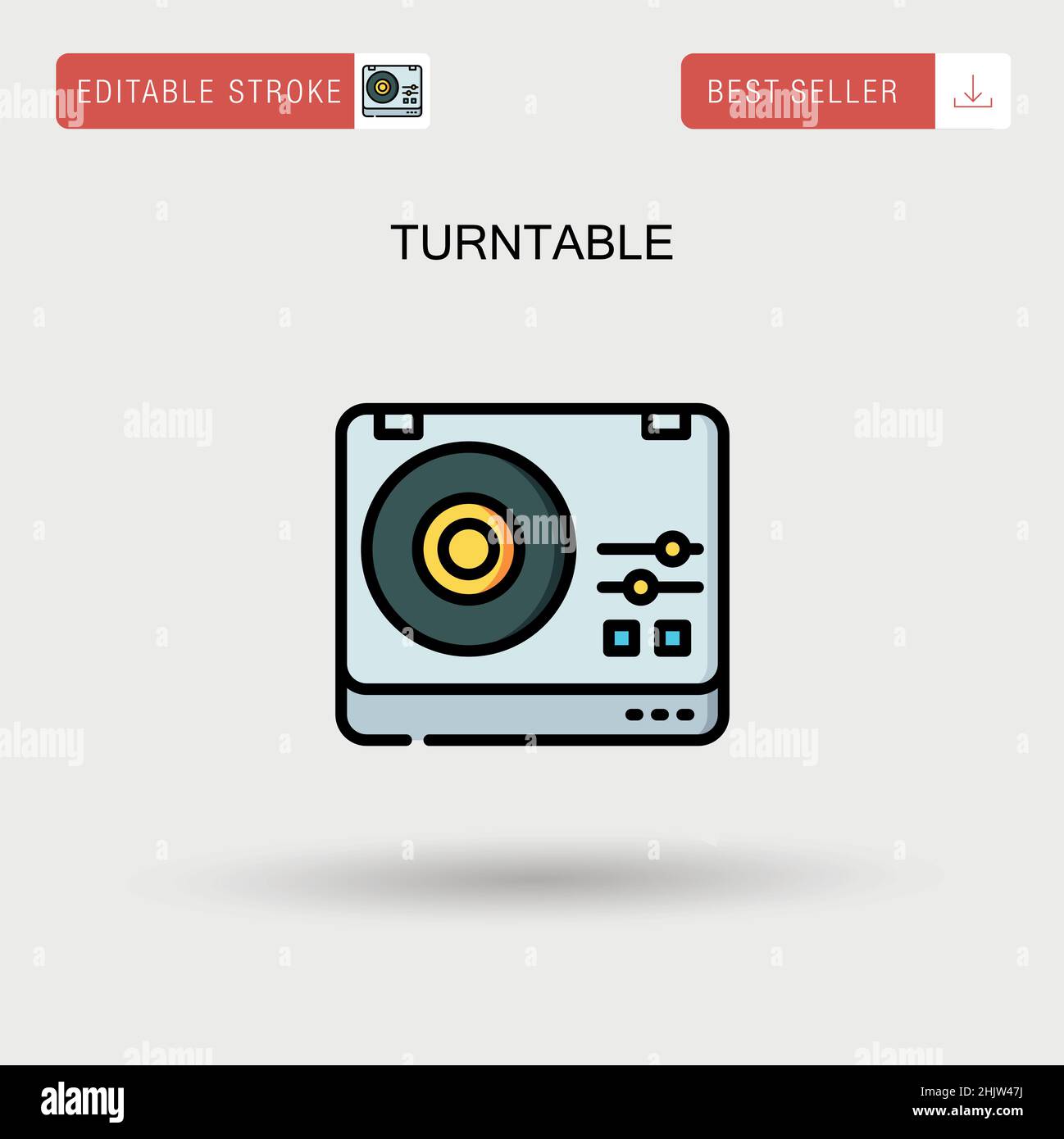 Retro audio sound mixer Stock Vector Images - Alamy