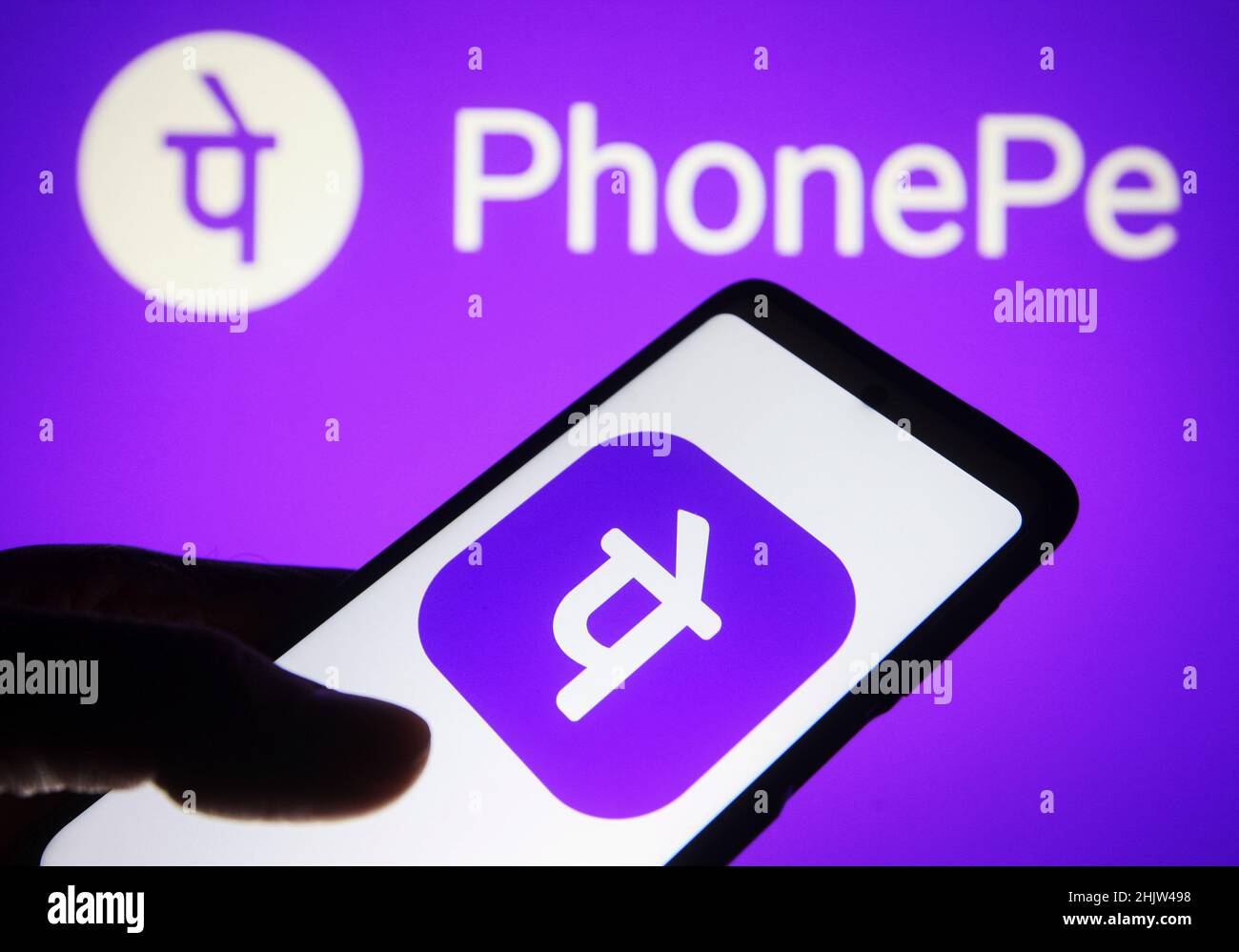 Phonepe logo hi-res stock photography and images - Alamy