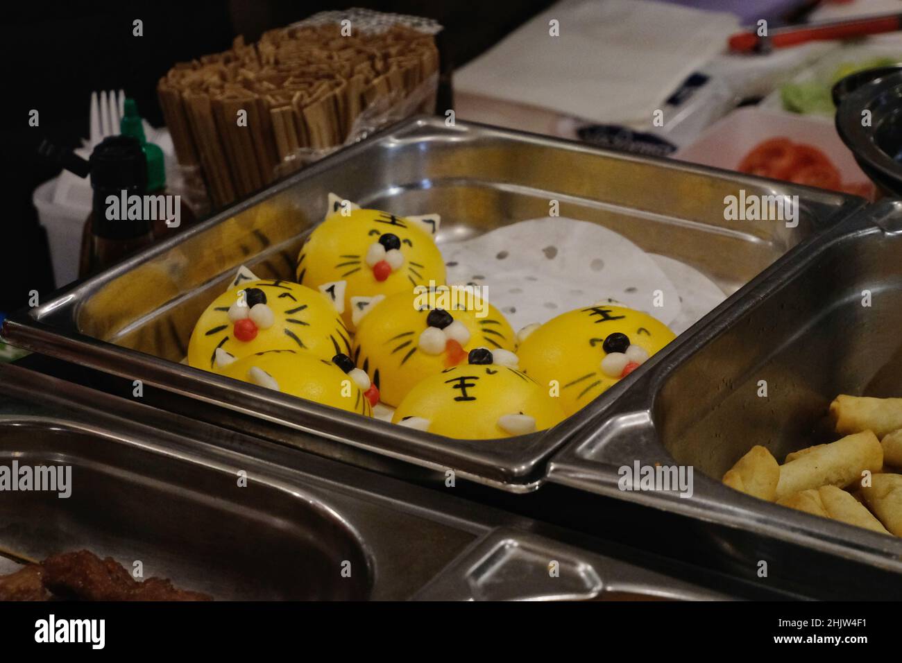 Year of the tiger bao hi-res stock photography and images - Alamy