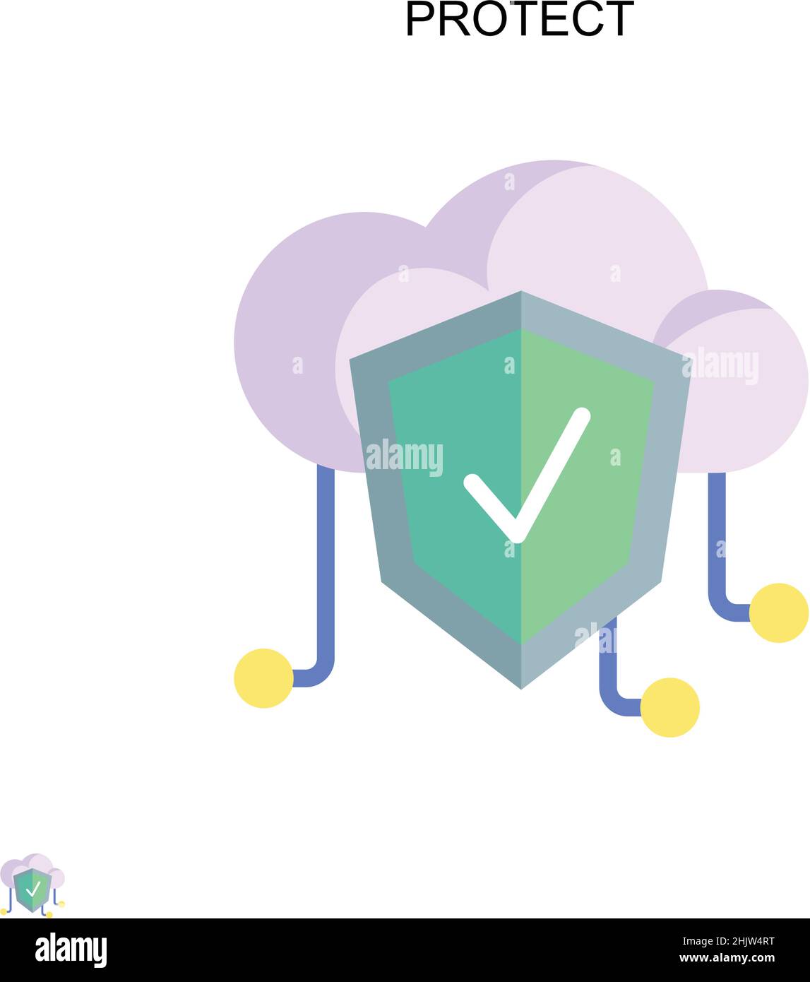 Protect vector hi-res stock photography and images - Alamy