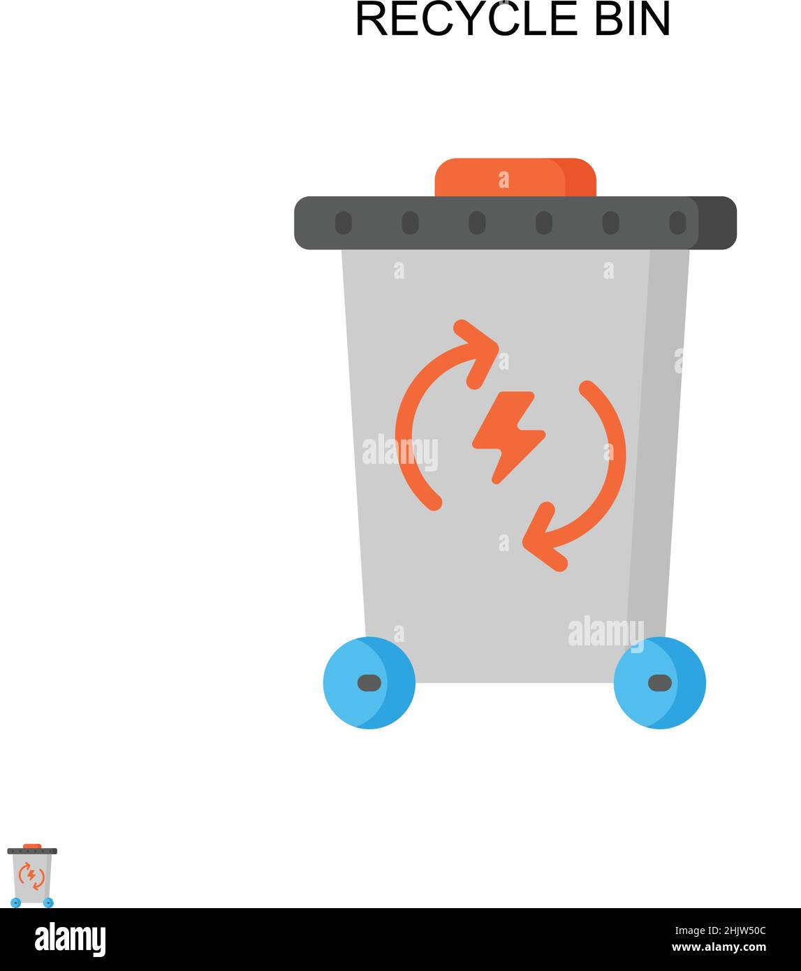 Reduce reuse recycle icon hi-res stock photography and images - Alamy