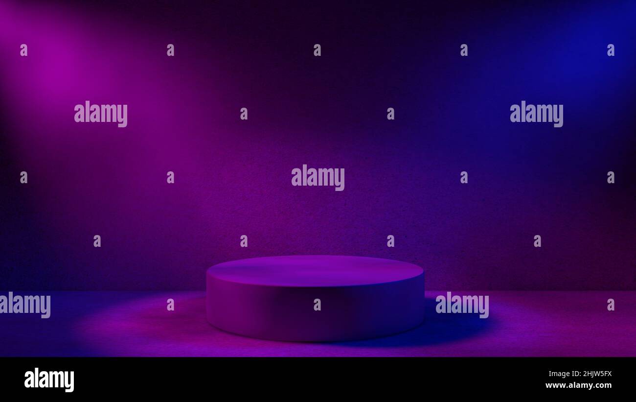 3d background from spotlight light beam Stock Photo - Alamy