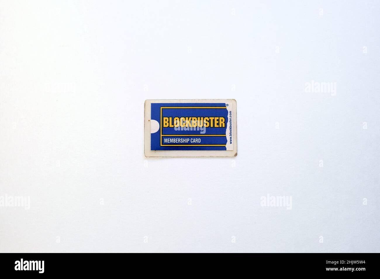 Blockbuster member card hi-res stock photography and images - Alamy