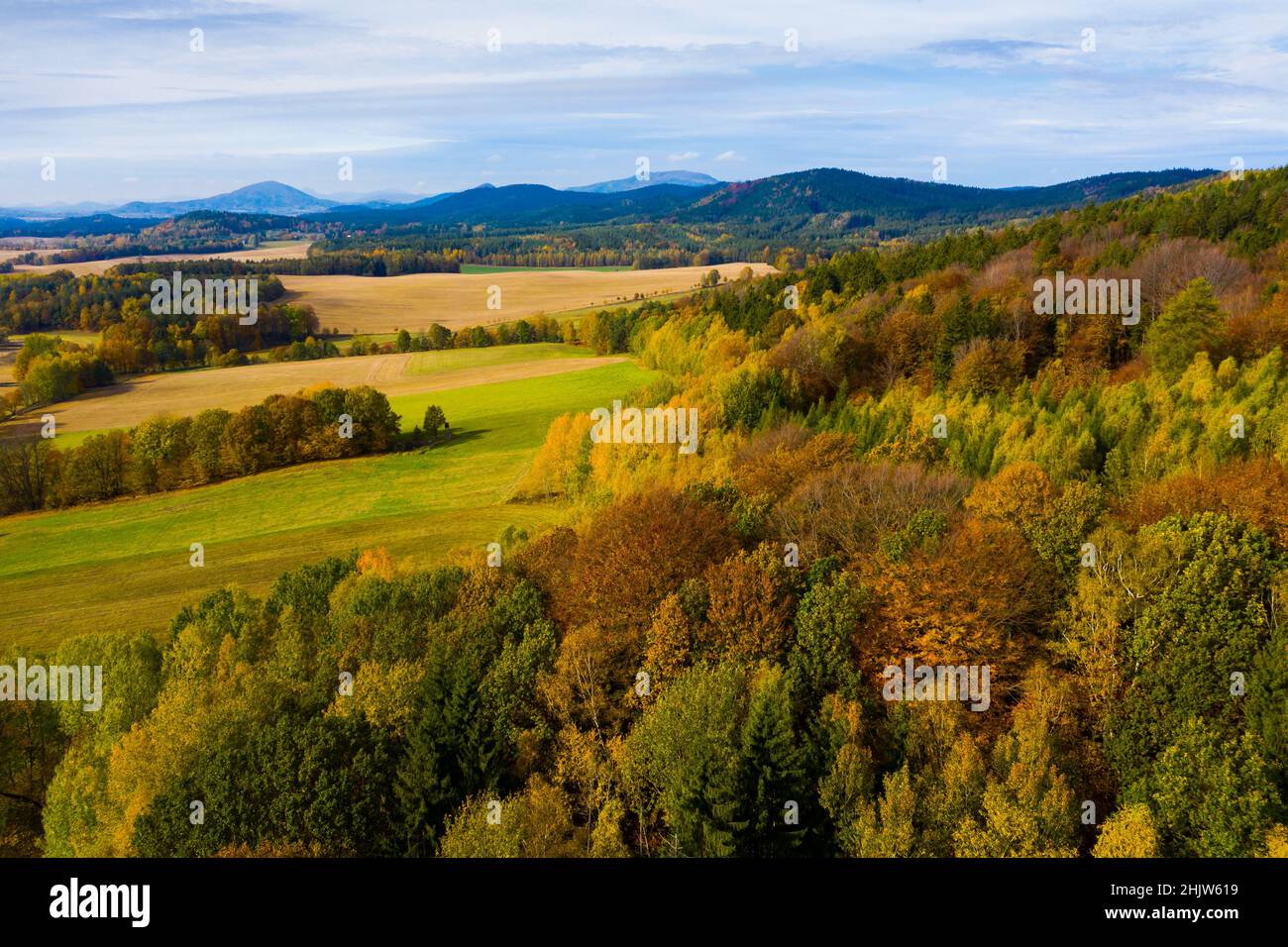 Land scape aerial hi-res stock photography and images - Alamy