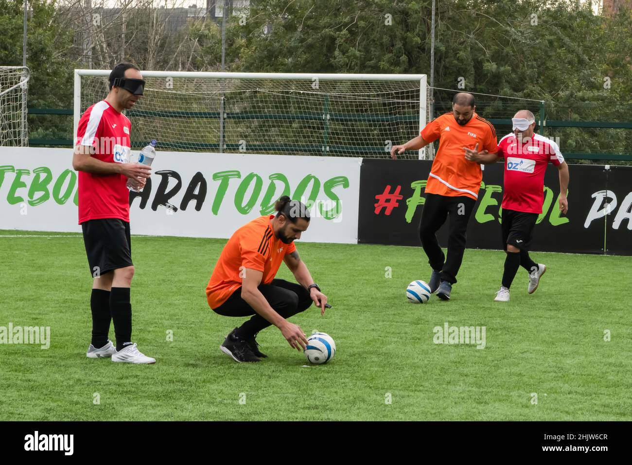 Blind Soccer National Team High Resolution Stock Photography and Images ...