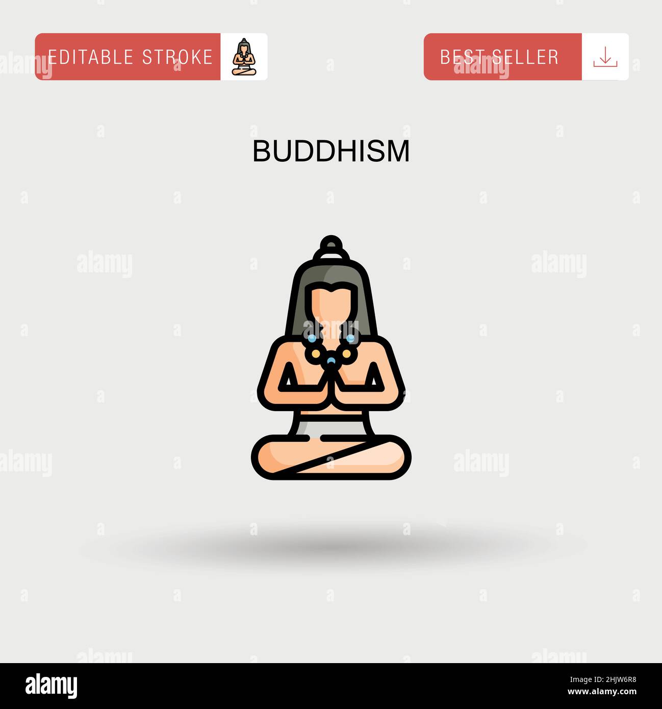 Zen buddhism Stock Vector Images - Alamy