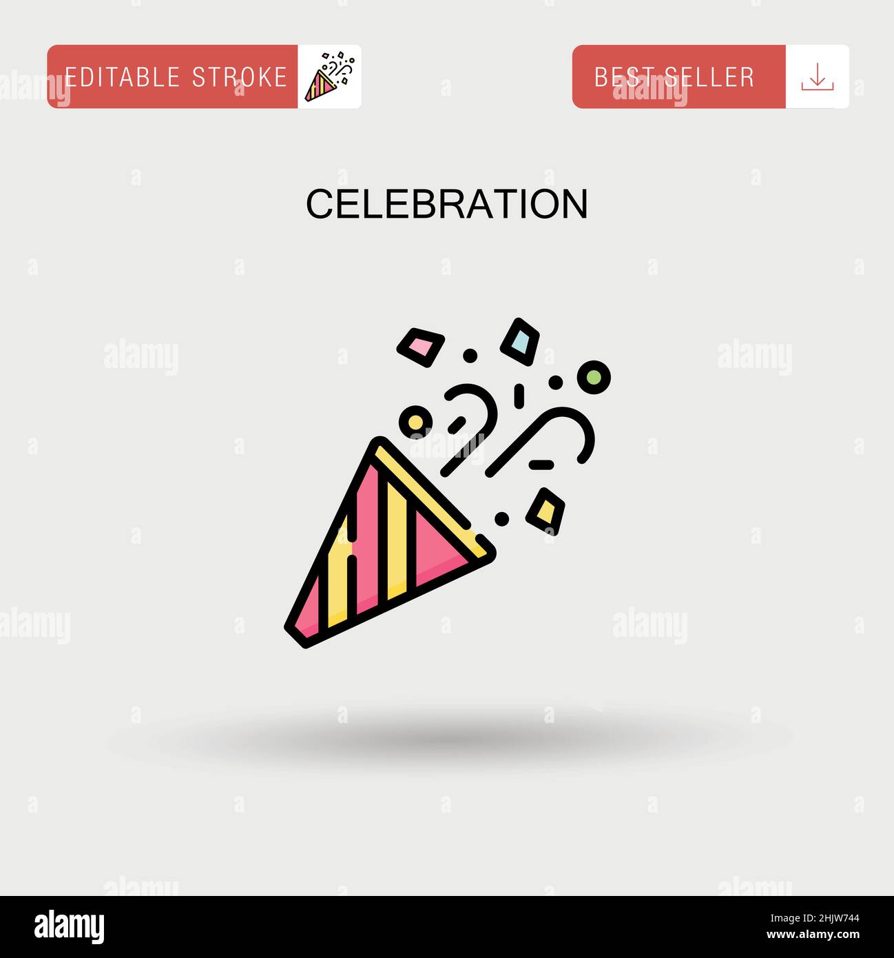 Simple celebration Stock Vector Images - Alamy