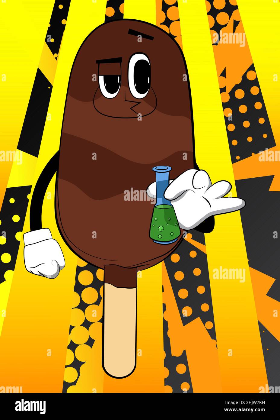 Chemist lab ice Stock Vector Images - Alamy