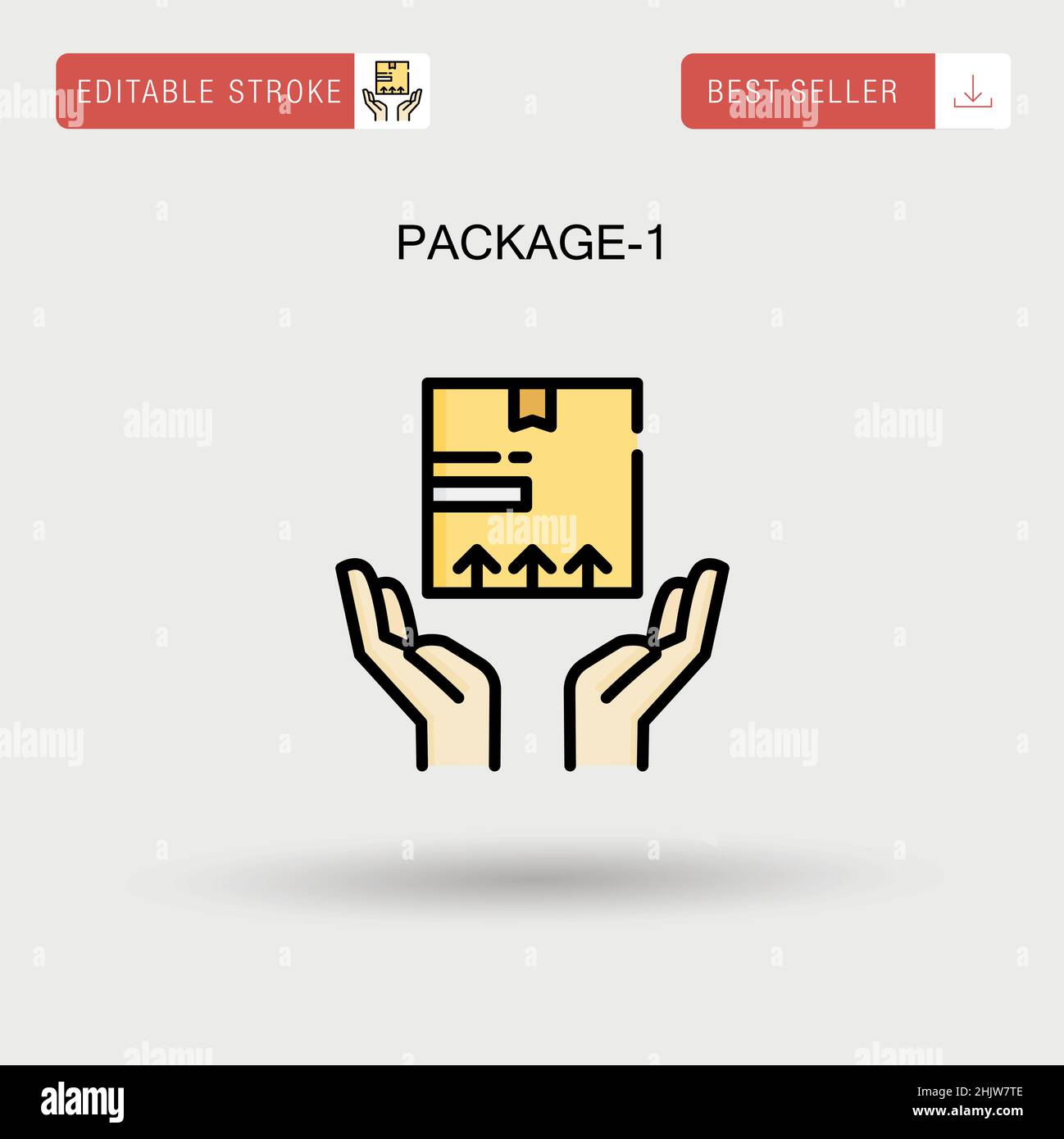 Creative package Stock Vector Images - Alamy