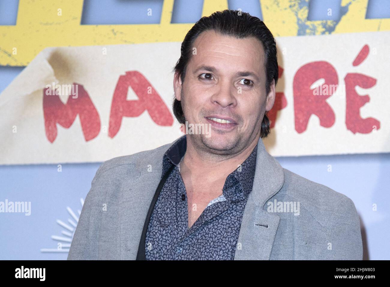 Paco Boisson attending the Super Heros Malgre Lui Premiere at the Grand ...