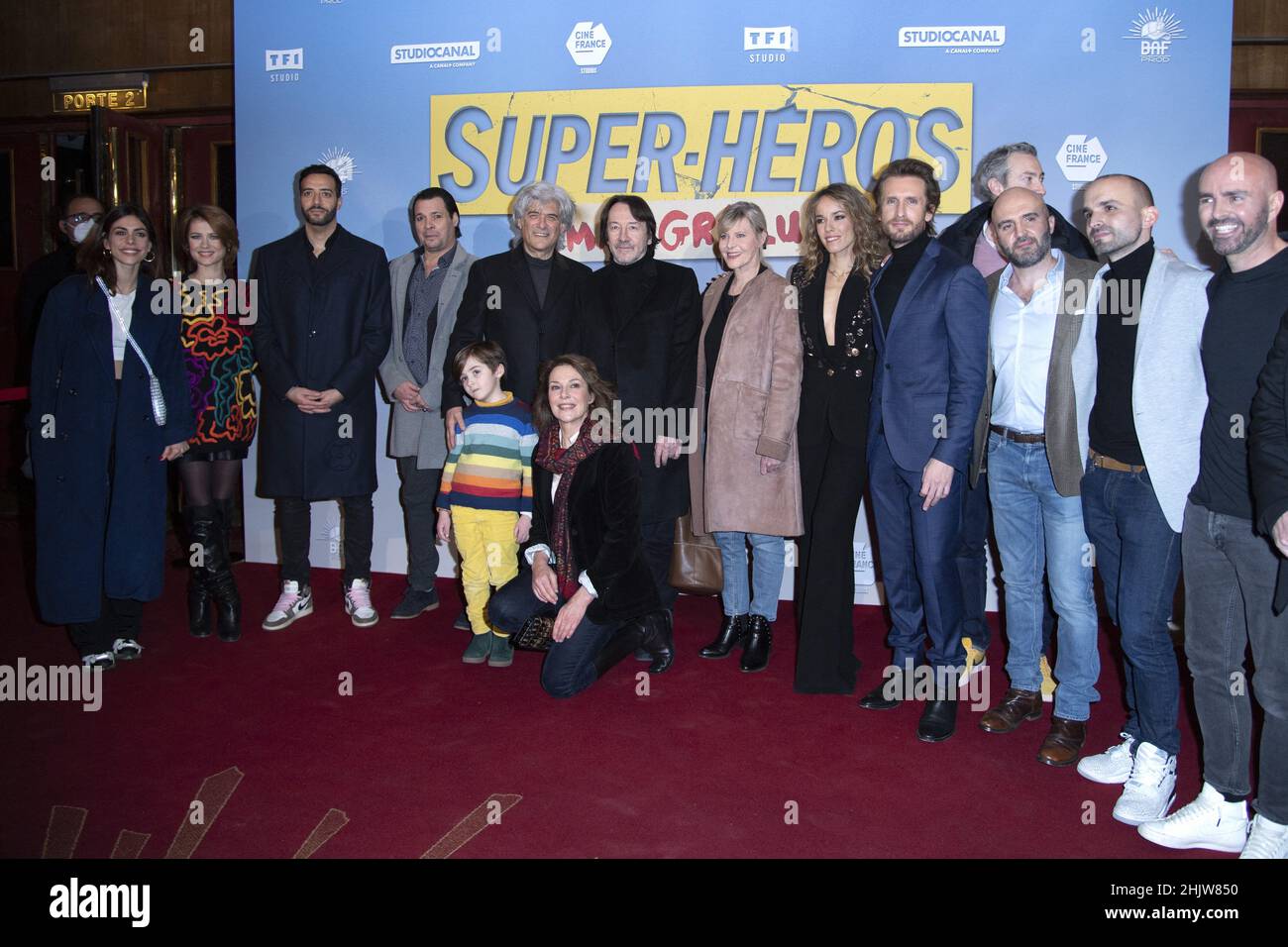 Alice Dufour, Tarek Boudali, Julien Arruti, Paco Boisson, Georges ...