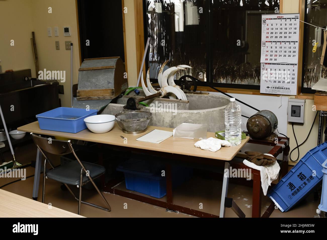 iida, nagano, japan, 2021/23/11 , Tooll used in a artisan factory to ...