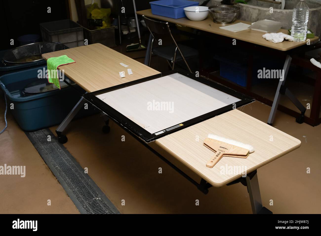 iida, nagano, japan, 2021/23/11 , Tooll used in a artisan factory to ...