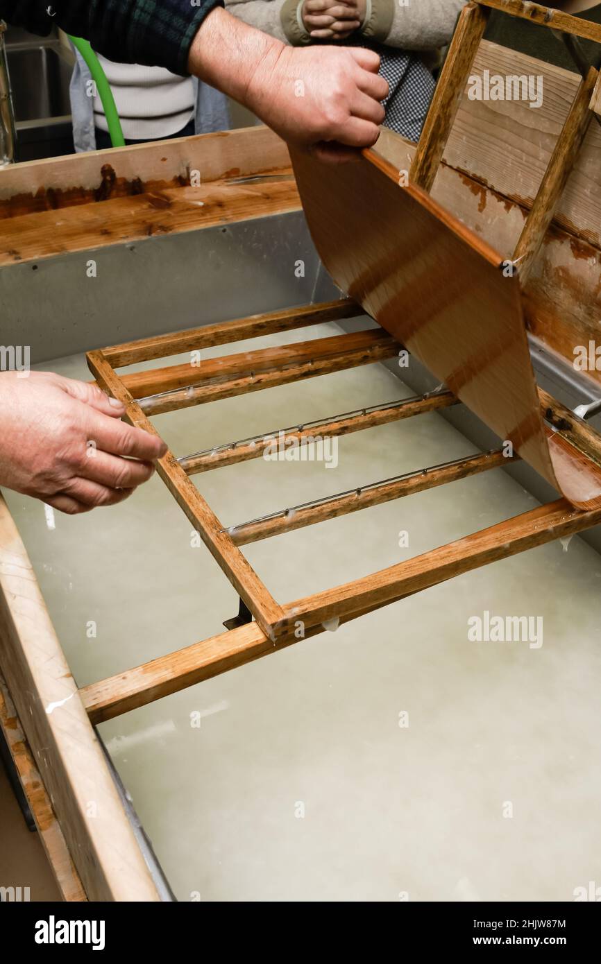 iida, nagano, japan, 2021/23/11 , Tooll used in a artisan factory to ...