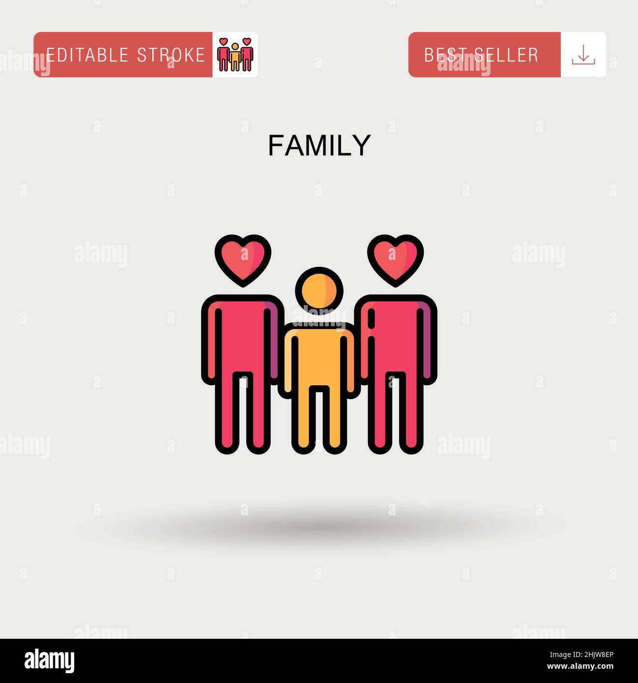 Together with father Stock Vector Images - Alamy
