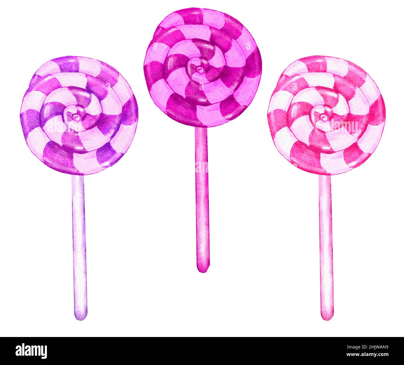 Hot Pink Sucker Clip Art