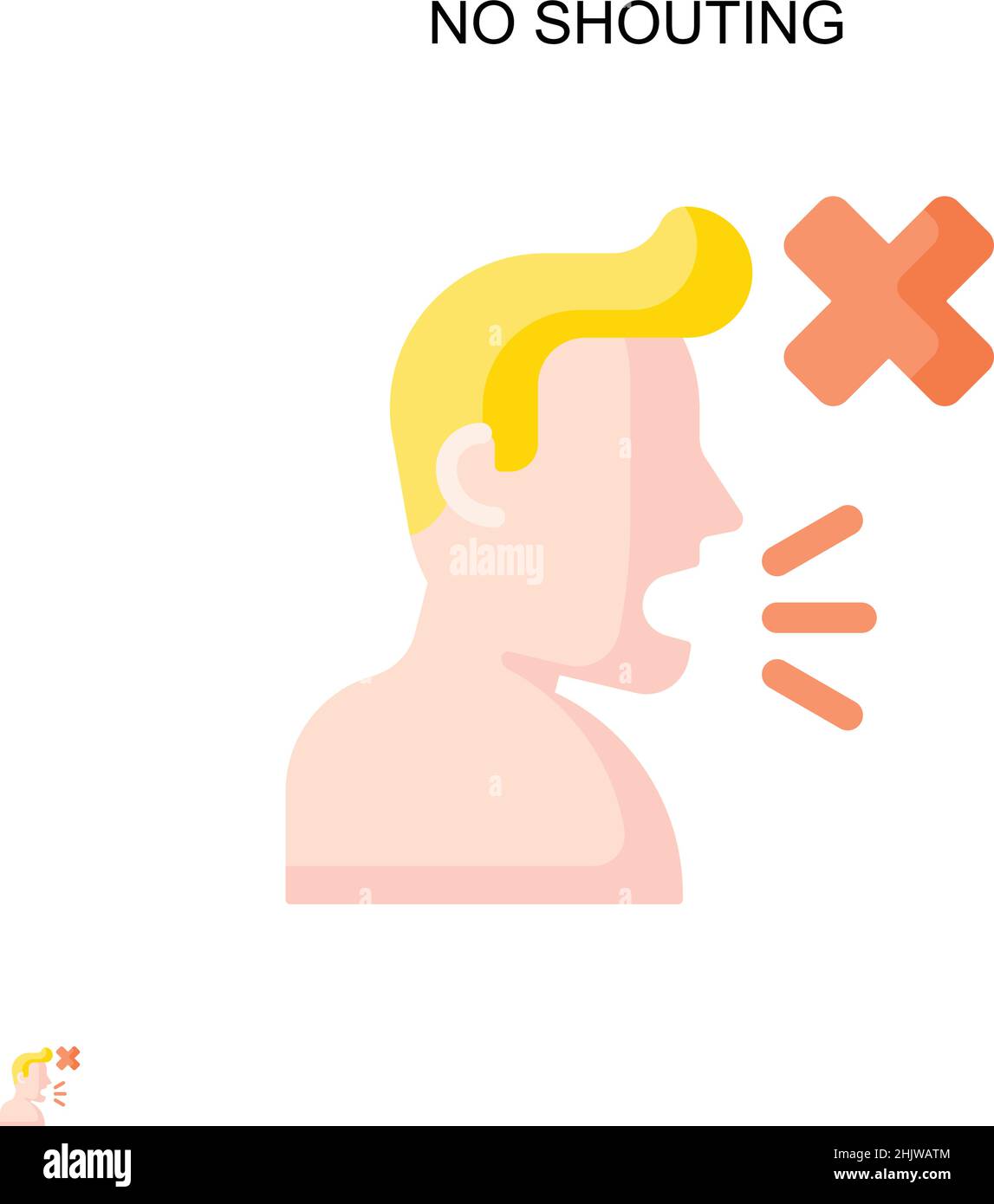 Cartoon no symbol hi-res stock photography and images - Alamy