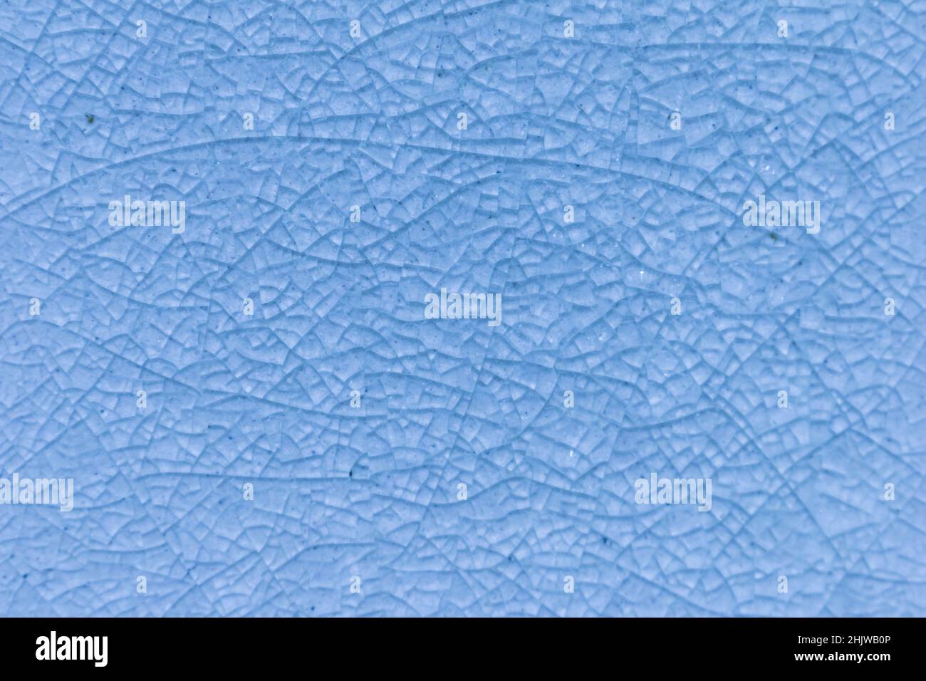Abstract of blue crack ceramic tile glass texture background Stock ...