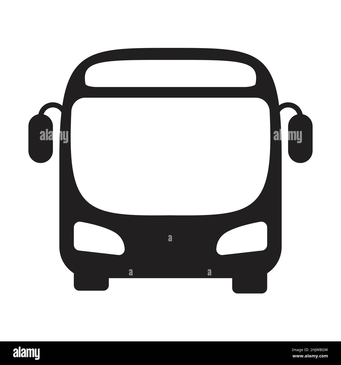 Bus icon vector for graphic design, logo, website, social media, mobile ...