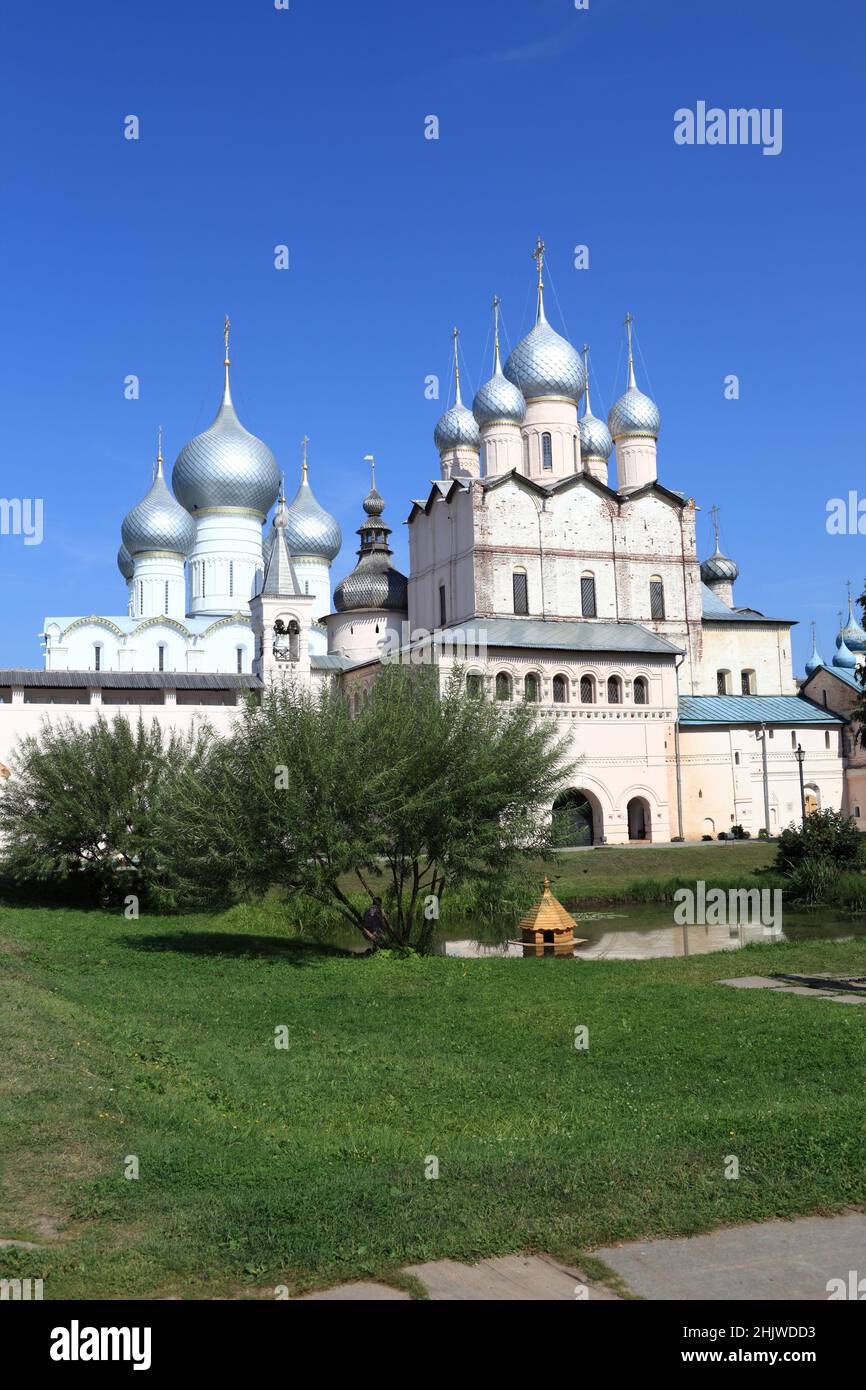 Church of the resurrection of Christ in Rostov kremlin Stock Photo - Alamy