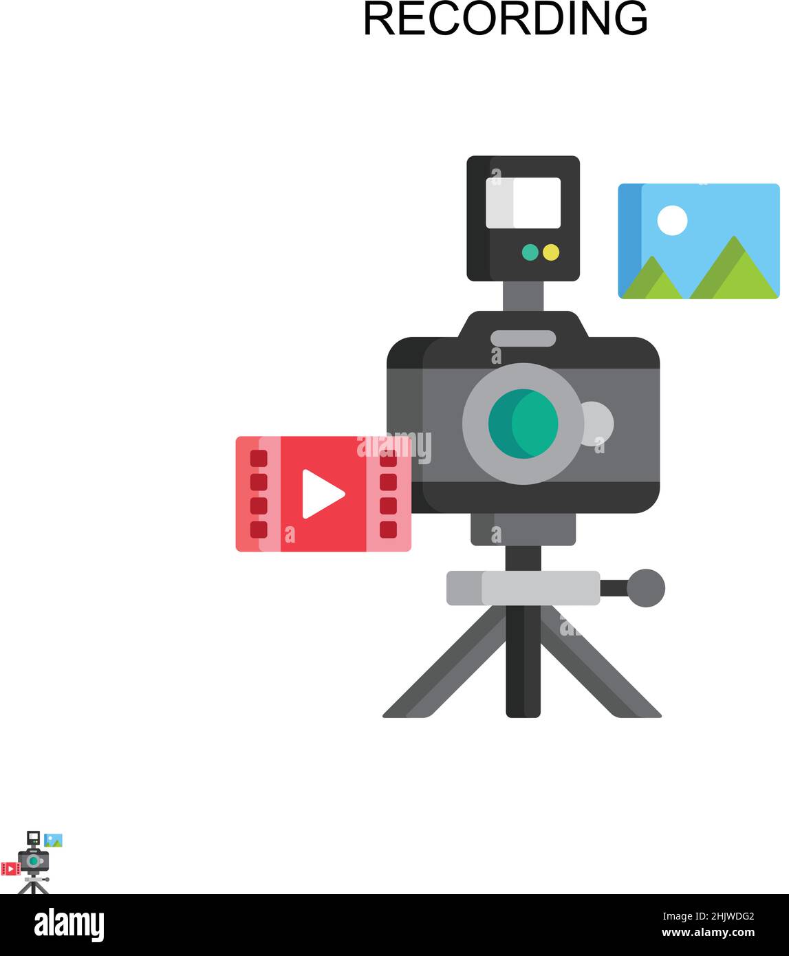 Recording button screen hi-res stock photography and images - Alamy