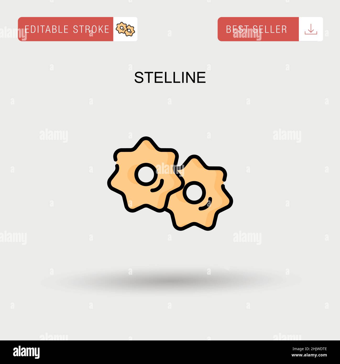 Stelline Simple vector icon Stock Vector Image & Art - Alamy
