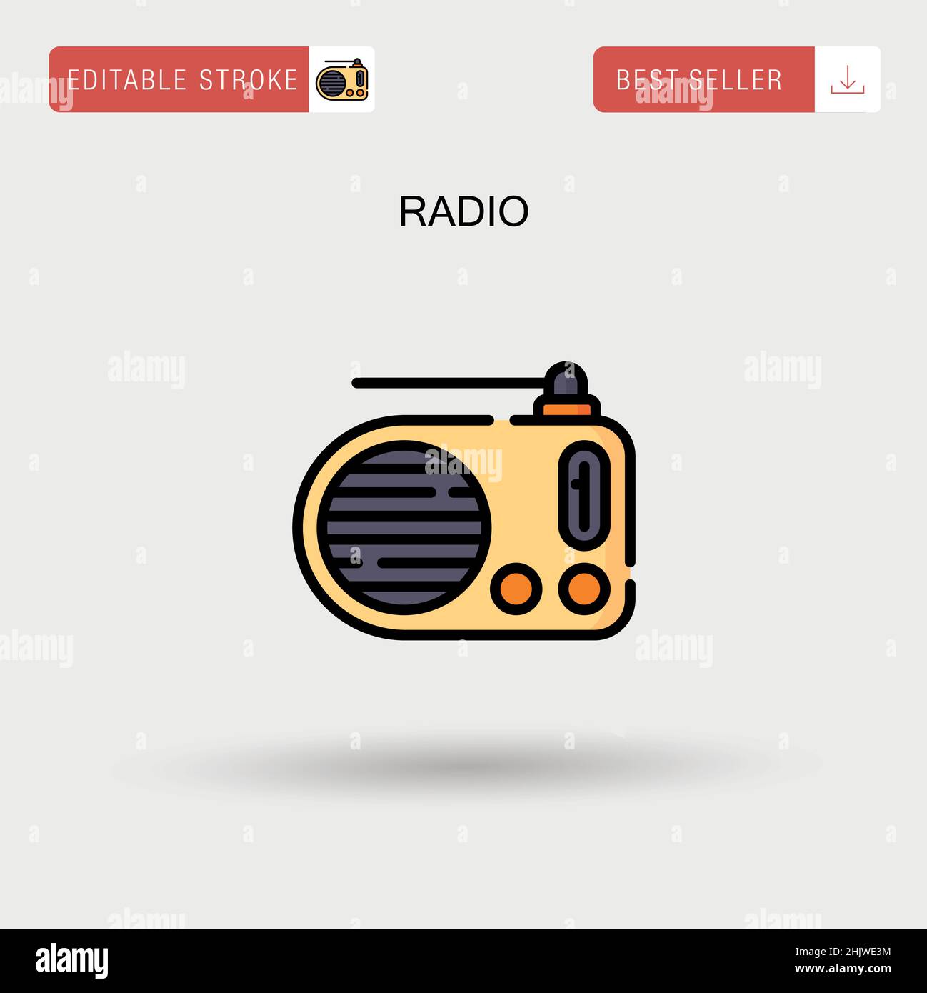 Radio technology Stock Vector Images - Alamy