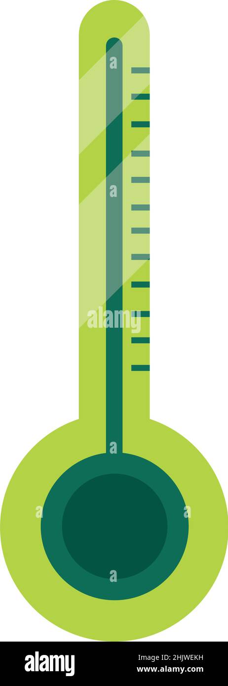 green thermometer icon Stock Vector Image & Art - Alamy