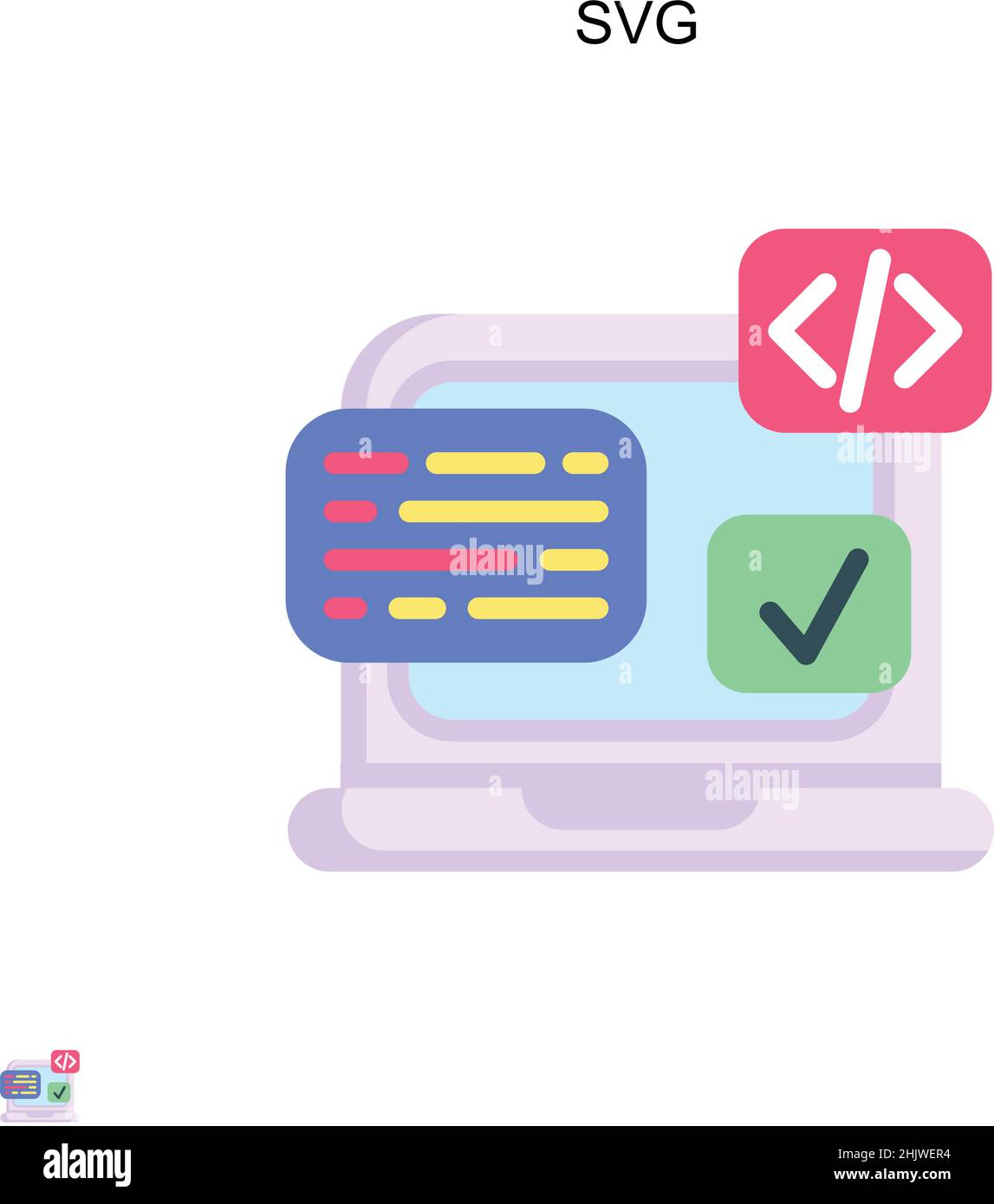 Svg Simple Vector Icon Illustration Symbol Design Template For Web Mobile Ui Element Stock