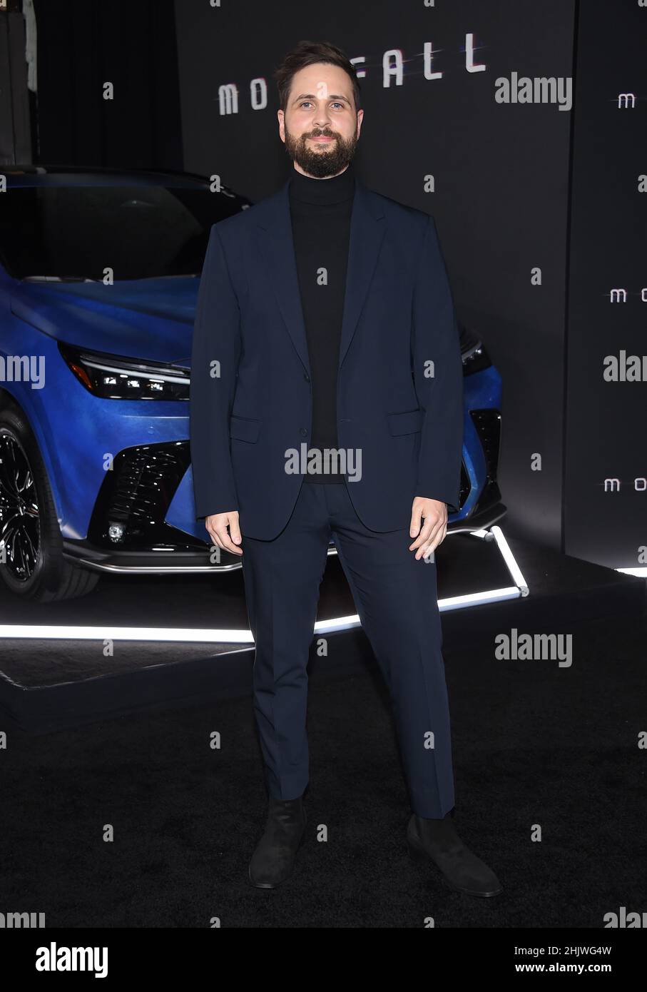 January 31, 2022, Hollywood, California, USA: Spenser Cohen arrives for the premiere of the film ...