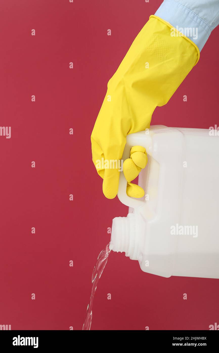 Gasoline canister spout pouring hi-res stock photography and images - Alamy
