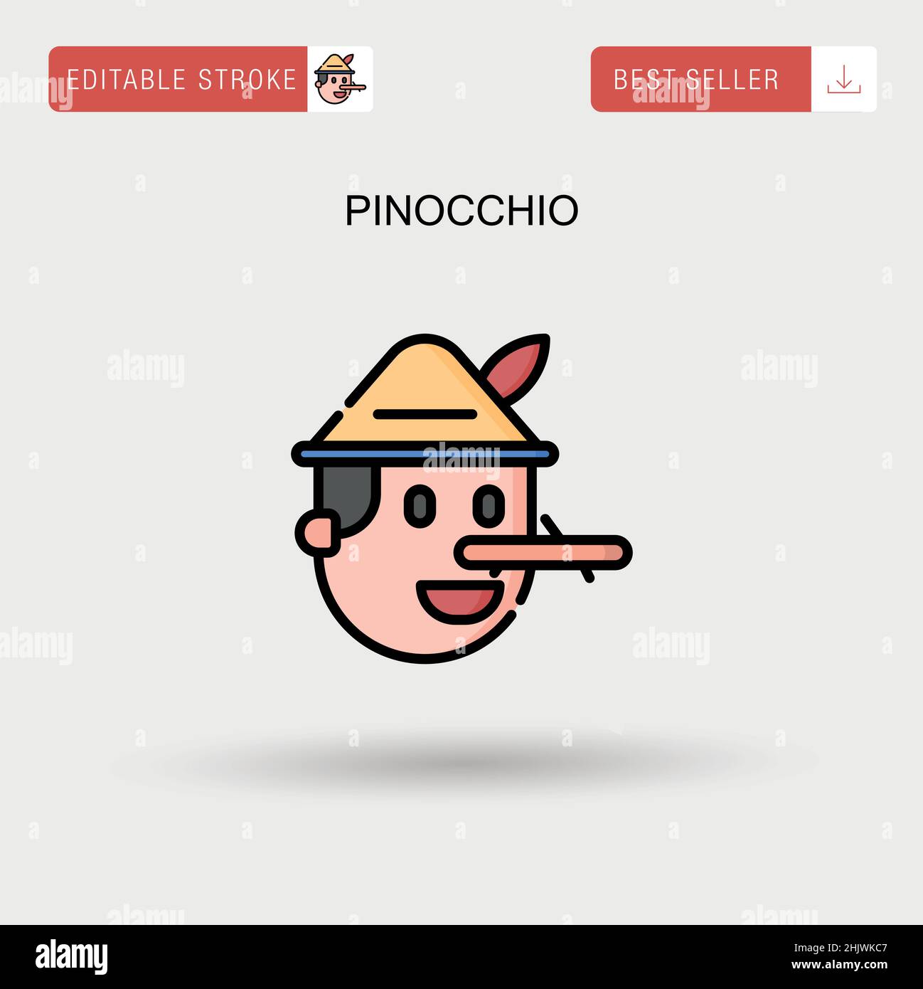 Pinocchio nose hi-res stock photography and images - Alamy