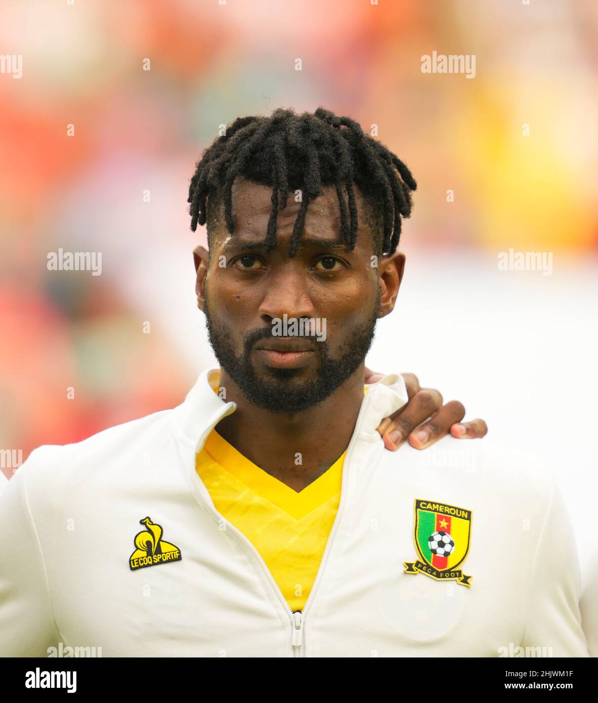 Yaoundé, Cameroon, January, 17, 2022: André-Frank Zambo Anguissa of ...