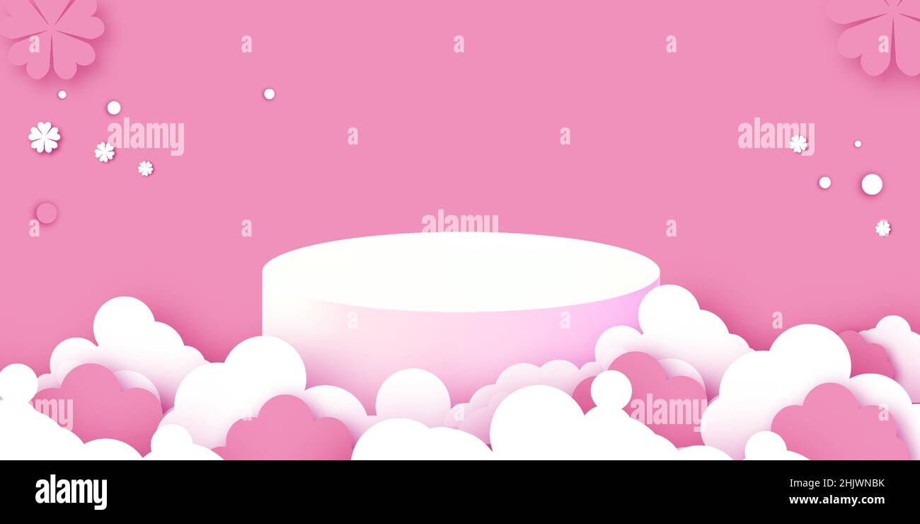 3d rendering wavy backdrop Stock Vector Images - Alamy